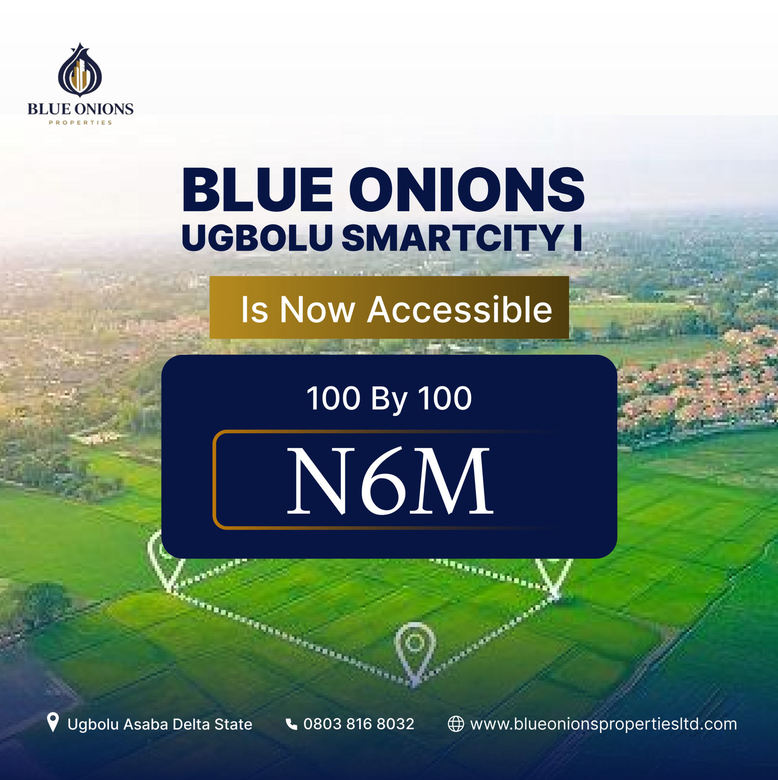 Blue Onions Ugbolu SmartCity I - Blue Onions Properties Limited